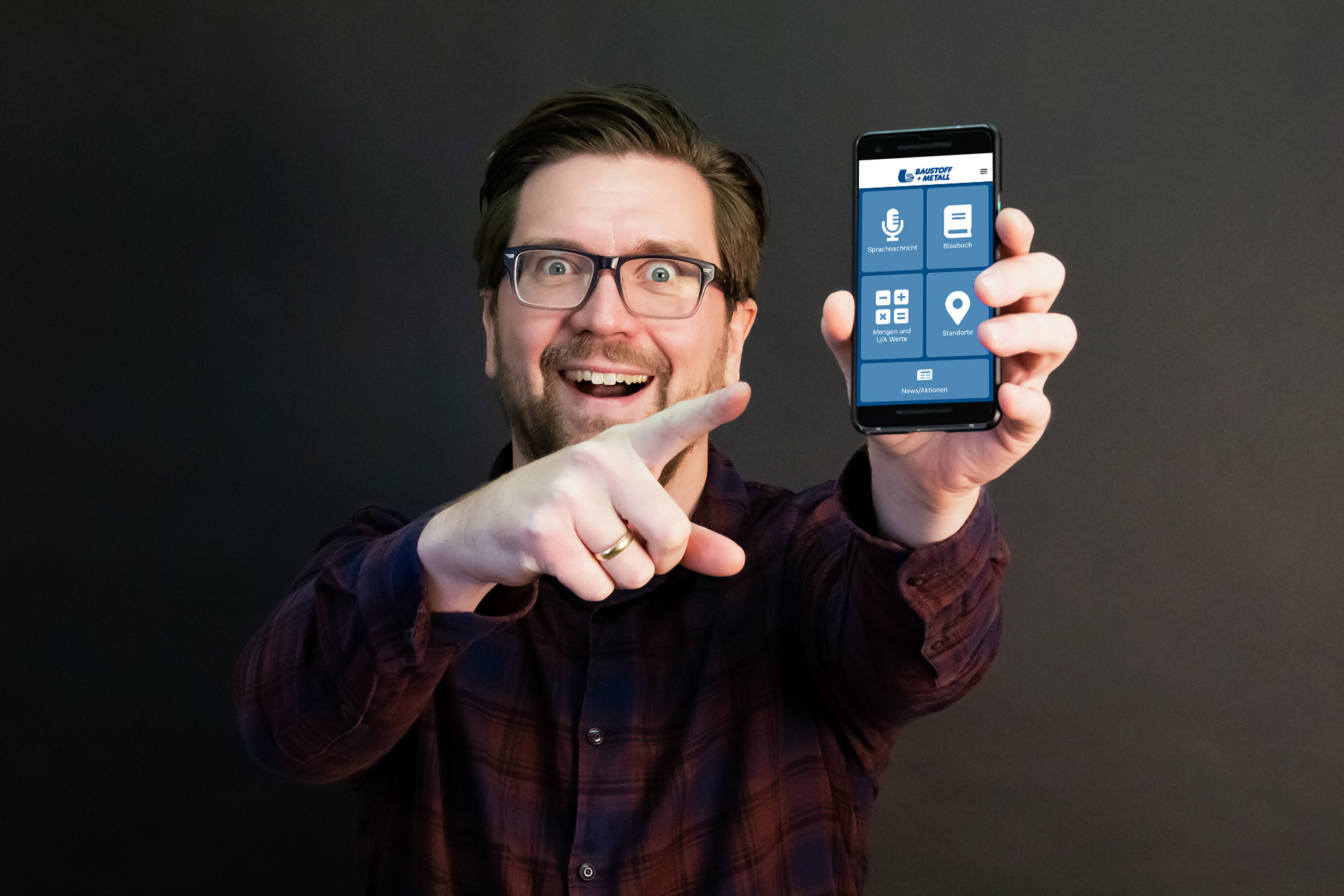 Die B+M App versteht Dich! - tma pure | Marketing & Werbung